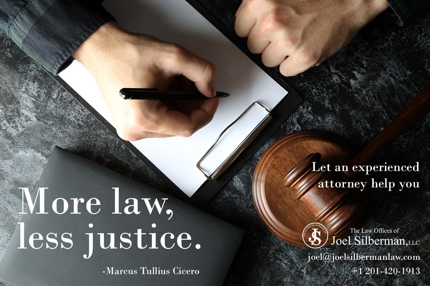 More Law Less Justice – The Law Offices of Joel Silberman LLC | New ...